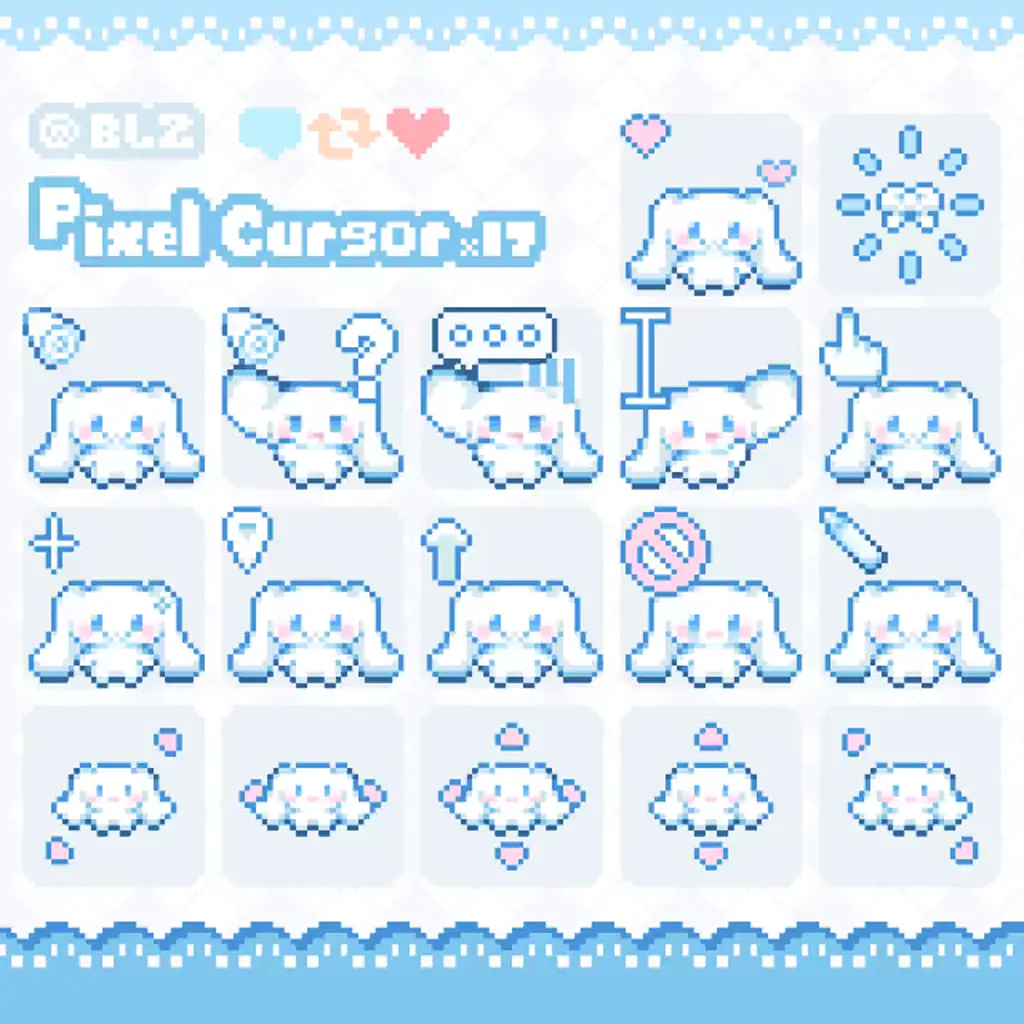 Cursors Cinnamoroll on Windows download on VSThemes.org