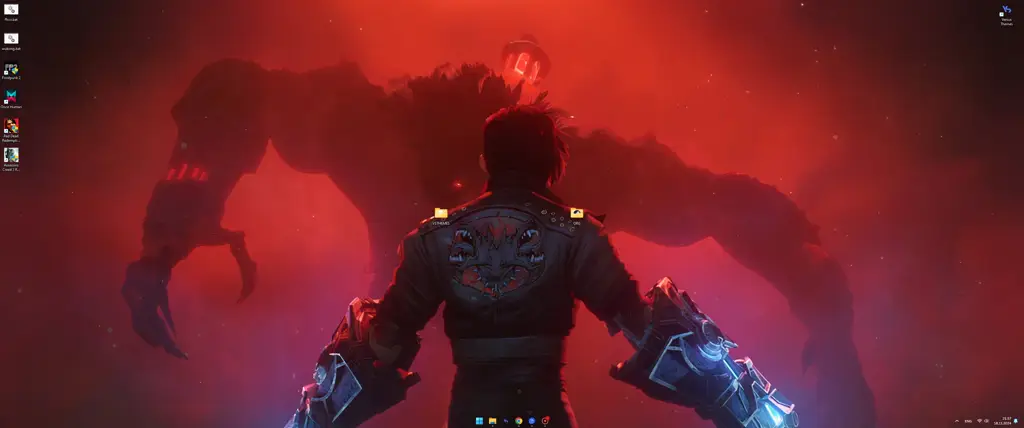 Live wallpaper Arcane Vi and Warwick download on VSThemes.org