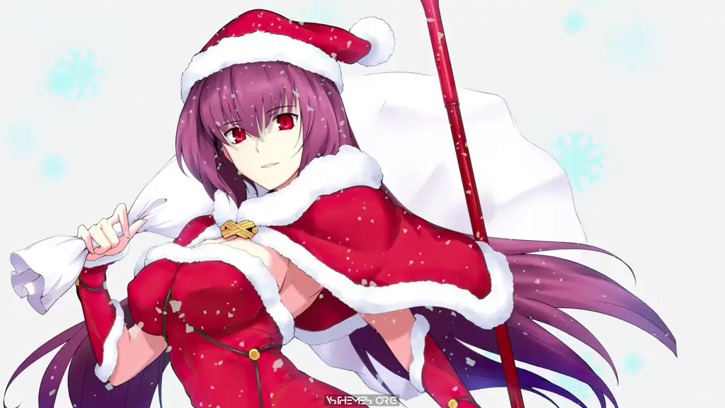 Живые обои Fate Grand Order FGO Scathach скачать на VSThemes.org