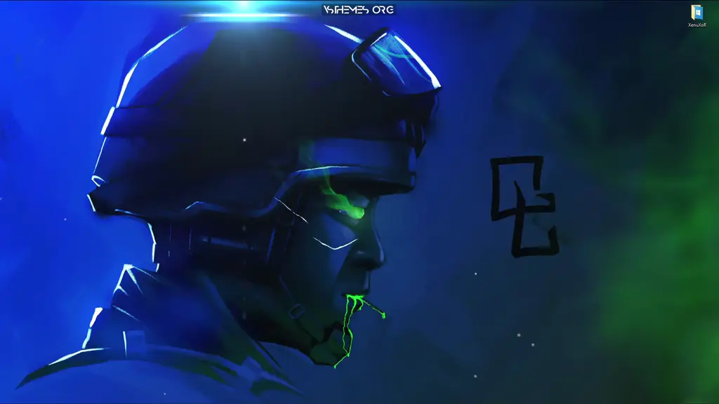 Live wallpaper Tactical Helmet - Rainbow Six Siege Lesion download on ...