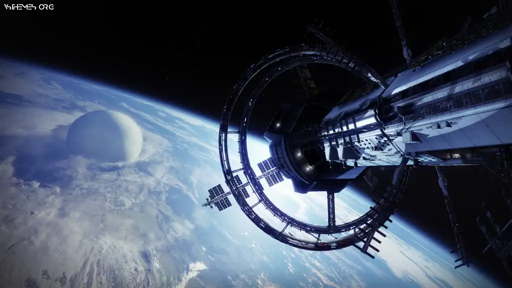 Live wallpaper Destiny 2 Dynamic Landscape Blazing Angel Shield in ...