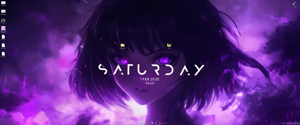 Purple Eyes Wallpaper Engine