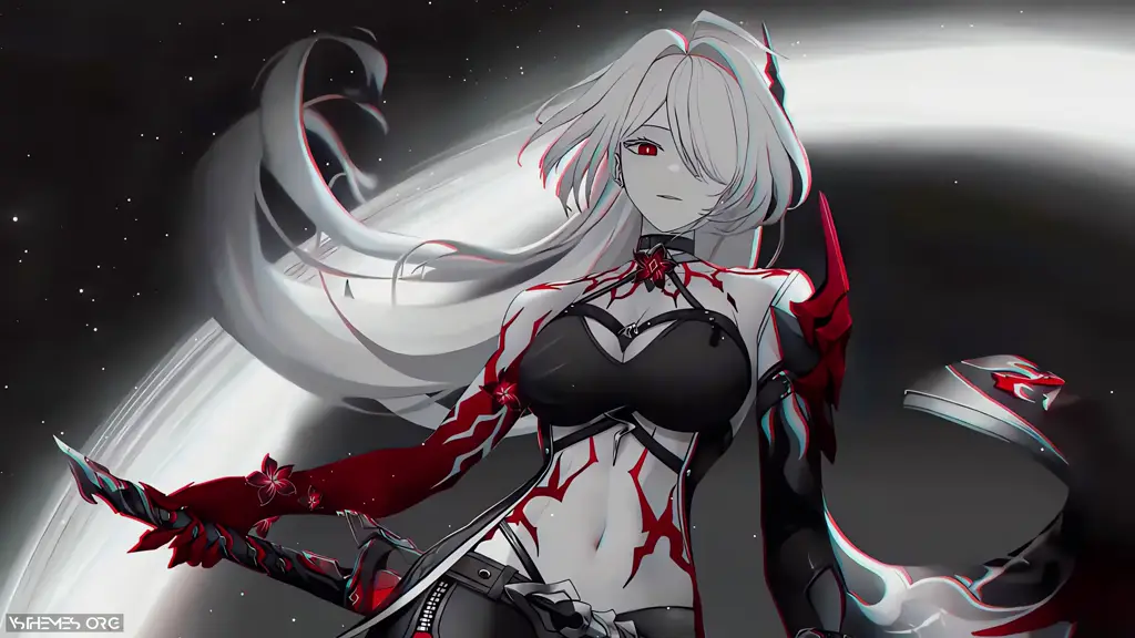 Живые обои Acheron - Red Mode скачать на VSThemes.org