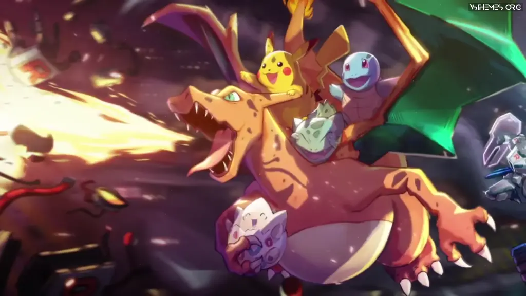 Live wallpaper Charizard Fly Pokémon First Generation download on ...