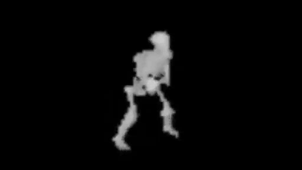 Live wallpaper Skeleton flex download on VSThemes.org