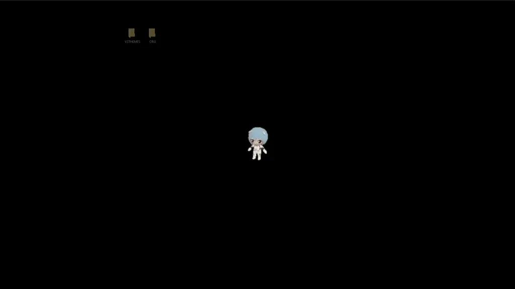 Live wallpaper Plush Ayanami Rei (spinning) download on VSThemes.org