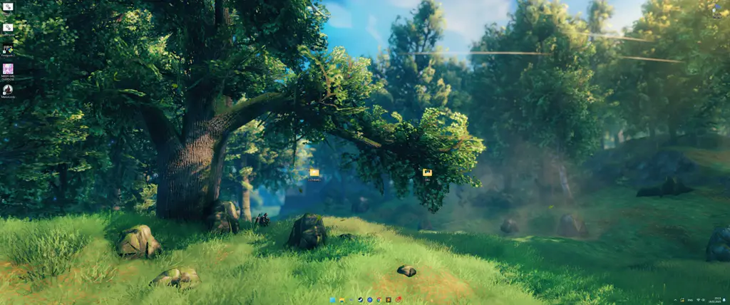 Live wallpaper Valheim Forest download on VSThemes.org