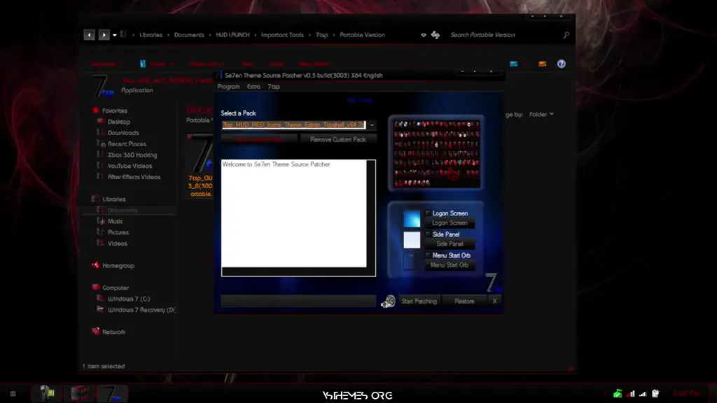7tsp - mass replacement of icons v.0.6 download on VSThemes.org