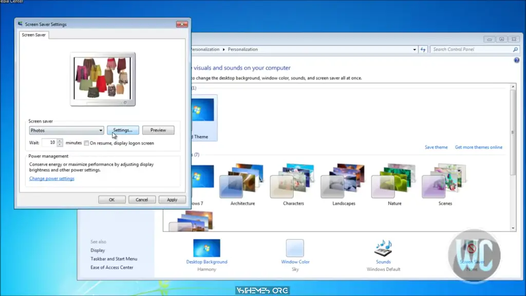 How to install a screensaver in Windows 7/8/10/11