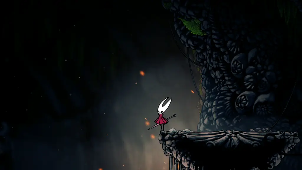 Live wallpaper Fiery Radiance - Hollow Knight Silksong download on VSThemes.org