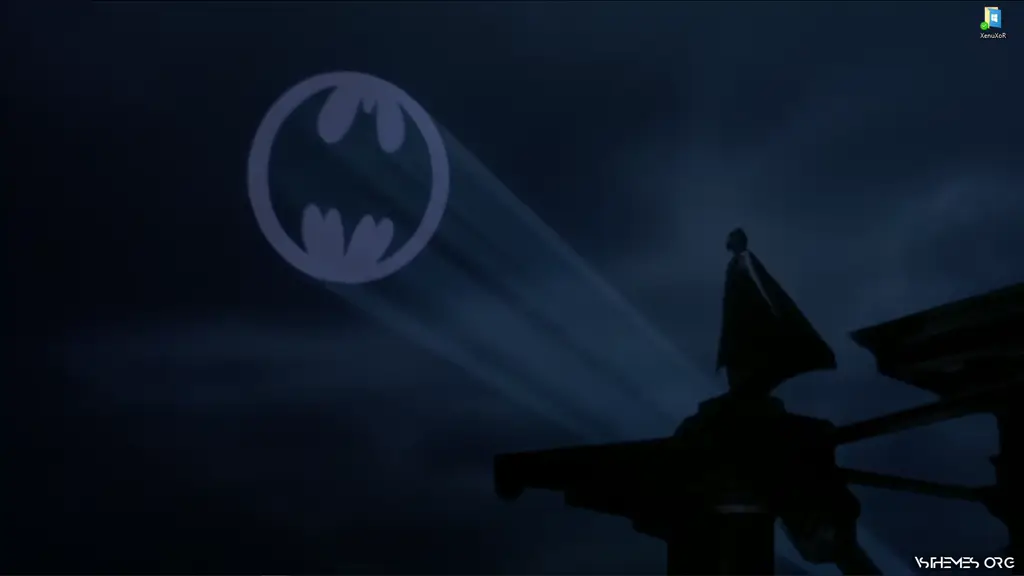 Live wallpaper Batman Logo in the Sky - Batman(1994) download on ...