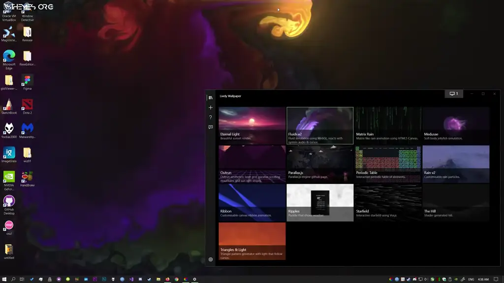 Lively Wallpaper - animated desktop v.2.0.7.0 download on VSThemes.org