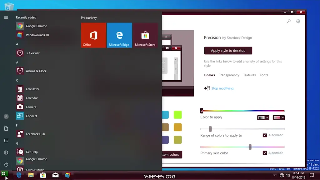 How to install themes for WindowBlinds