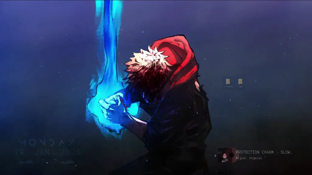 Live wallpaper Yuuji Itadori Rage (Jujutsu Kaisen) download on VSThemes.org
