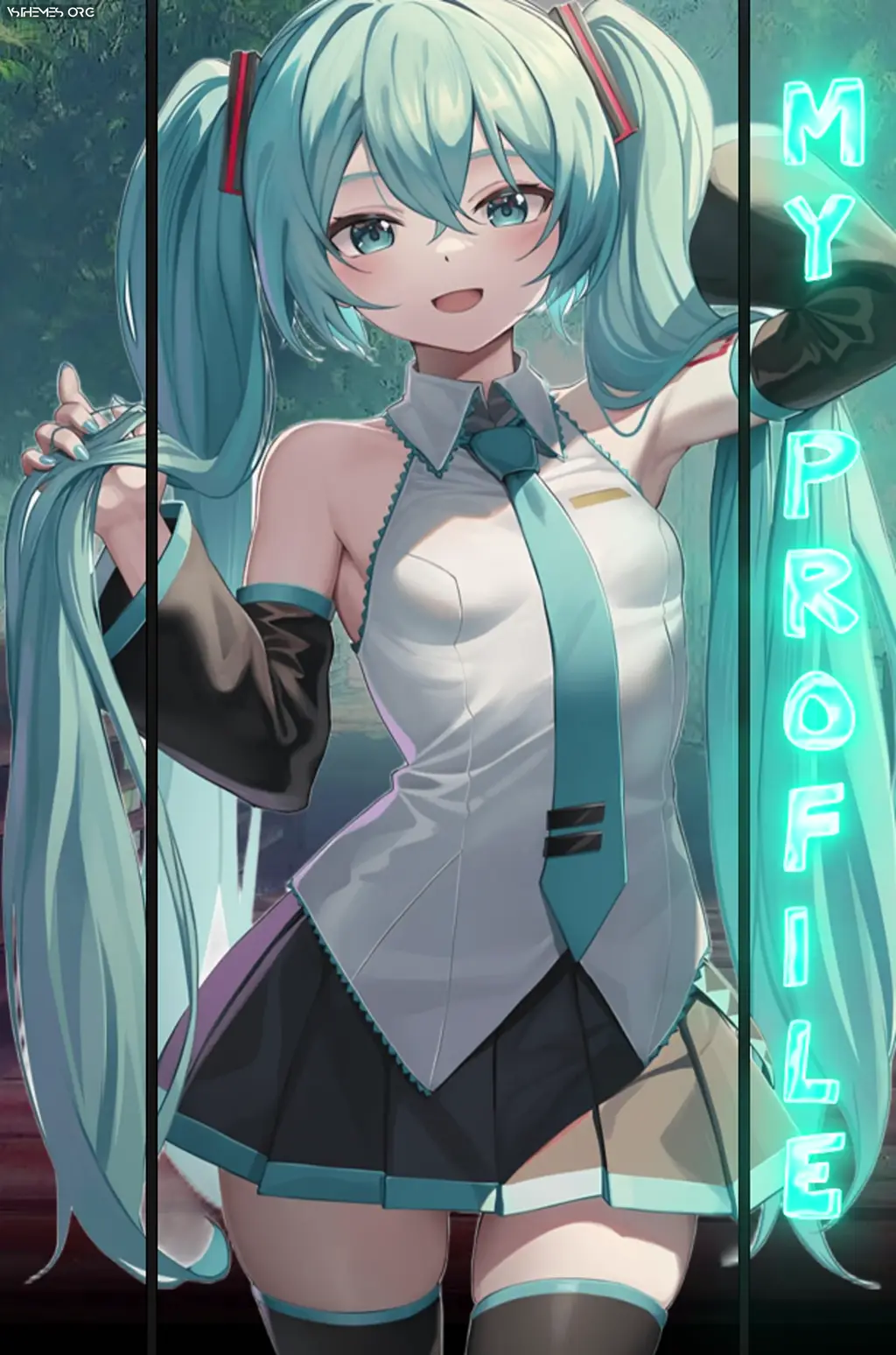 Steam Artwork Miku Hatsune download on VSThemes.org
