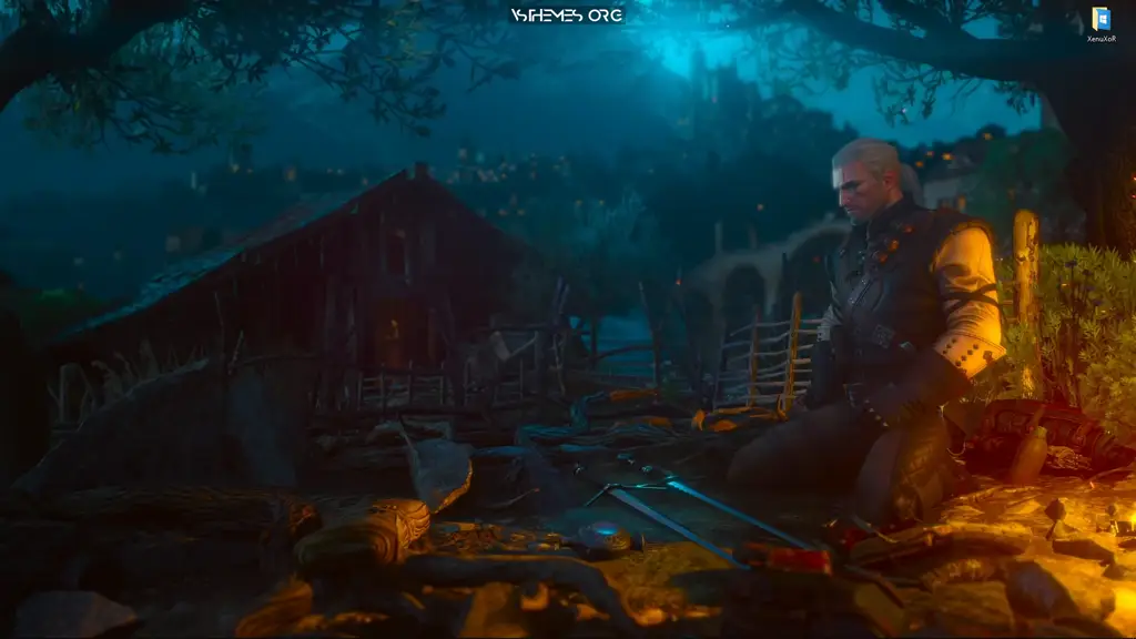 Live wallpaper The Witcher 3 Main Menu: Blood and Wine download on ...