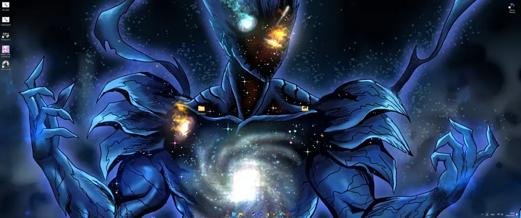 Live wallpaper Cosmic Garou download on VSThemes.org
