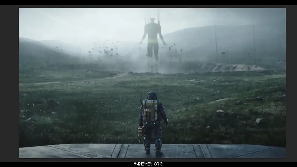 Live wallpaper Death Stranding Fading Hope download on VSThemes.org