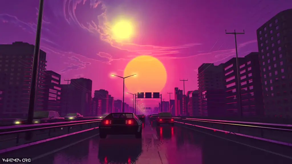 Live wallpaper The Drive 4K download on VSThemes.org