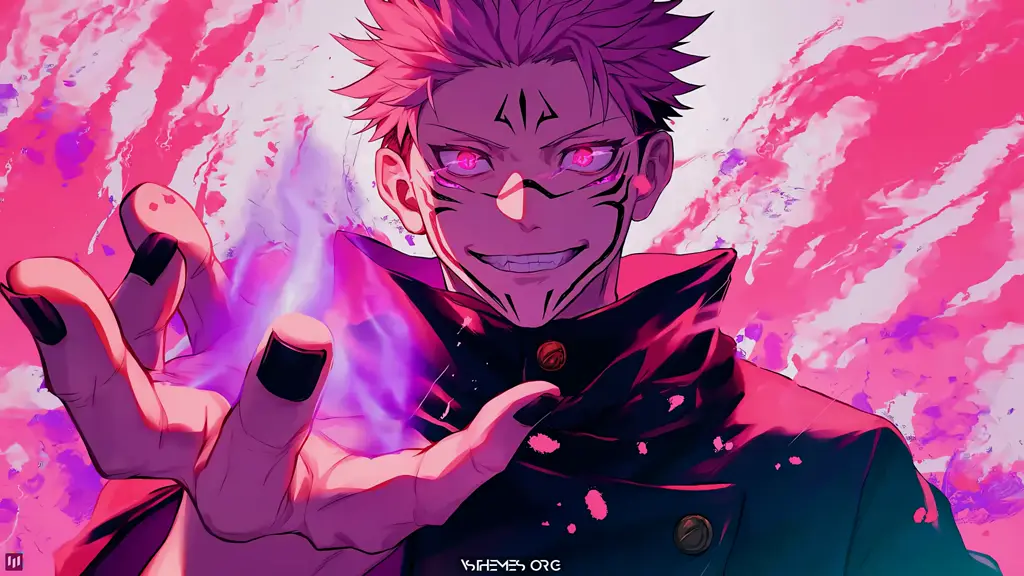 Skin Sakuna Jujutsu Kaisen for Rainmeter download on VSThemes.org