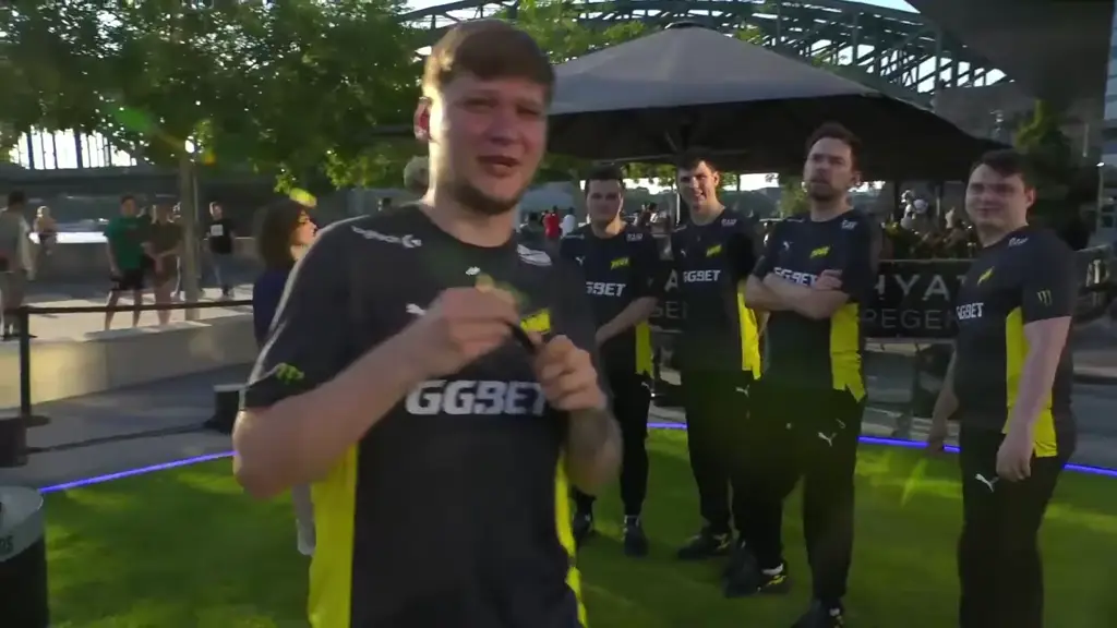 Live wallpaper S1mple Signa - Screen Painting download on VSThemes.org