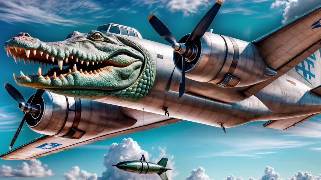 Live wallpaper Bombardino Crocodilo download on VSThemes.org