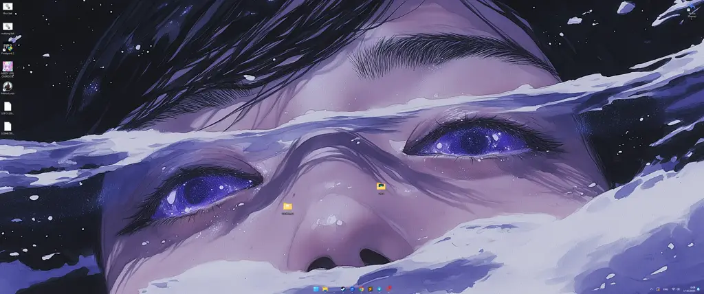 Live wallpaper Floating Galaxy in the Eyes (yessirSupra) download on ...