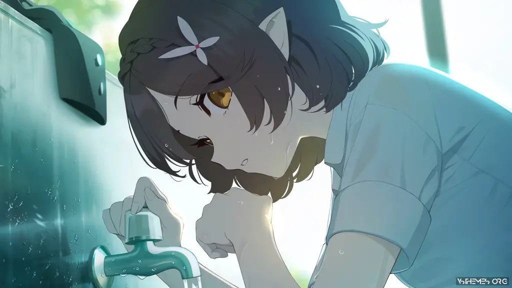 Живые обои Blue Archive / Ayane / 4k 60 скачать на VSThemes.org