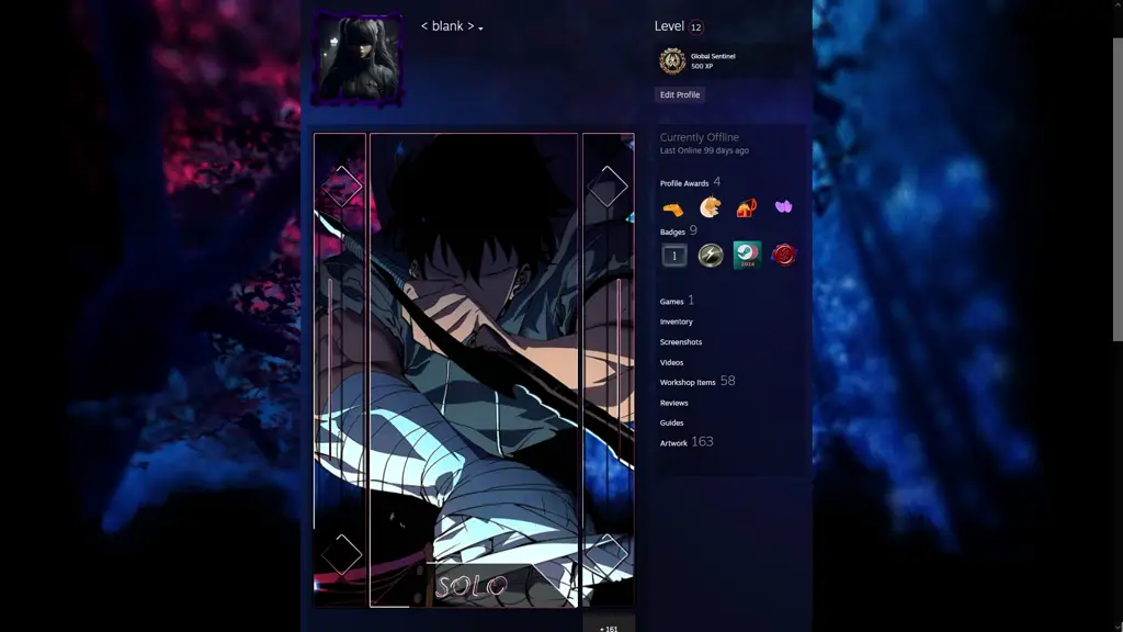Steam Artwork Solo leveling download on VSThemes.org