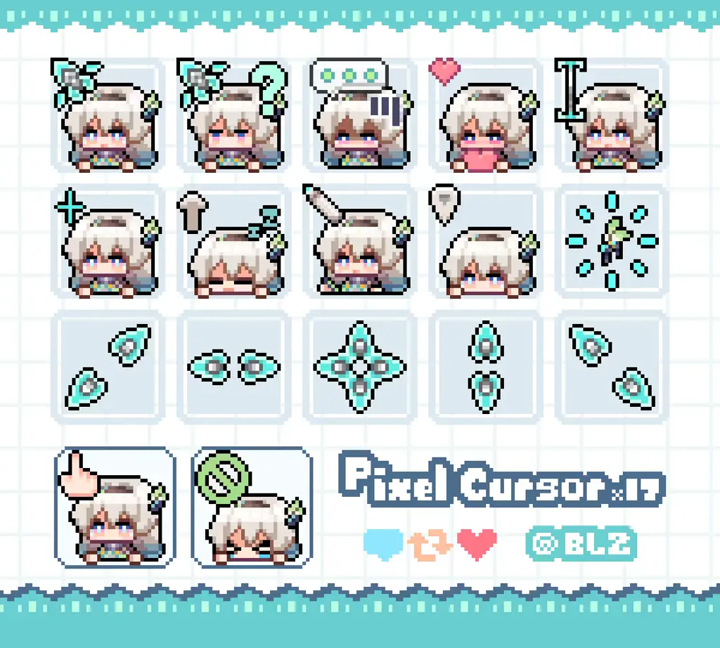 Cursors Firefly - Honkai Star Rail (+Sam) on Windows download on VSThemes.org