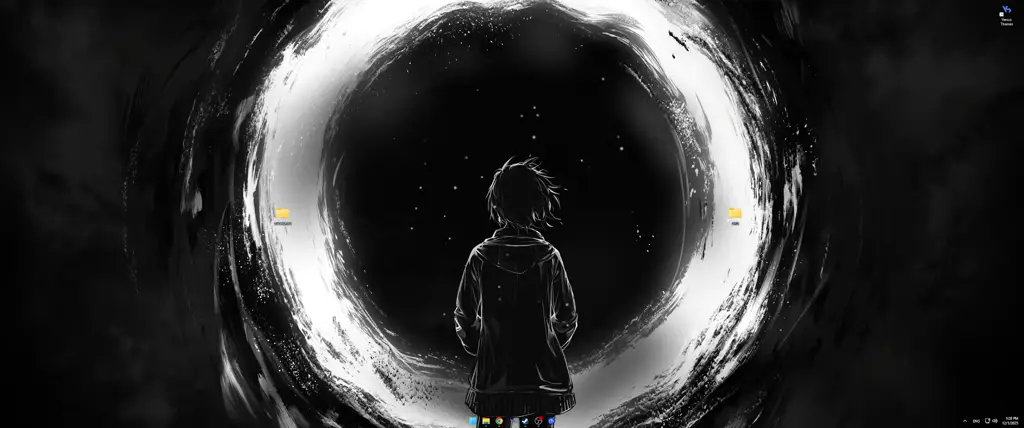 Live wallpaper Singularity (Tekkusai) download on VSThemes.org