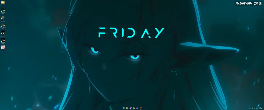 Live wallpaper Death Stare Frieren download on VSThemes.org