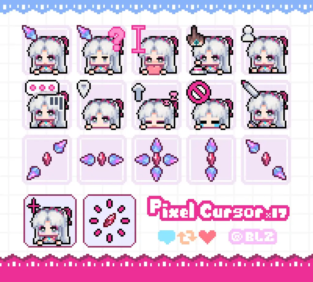 Курсоры Карлотта (Wuthering Waves) для Windows скачать на VSThemes.org