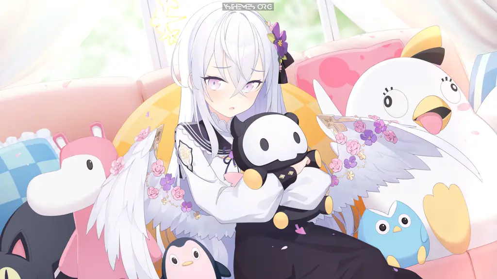 Живые обои Blue Archive / Azusa / 4k 60 скачать на VSThemes.org
