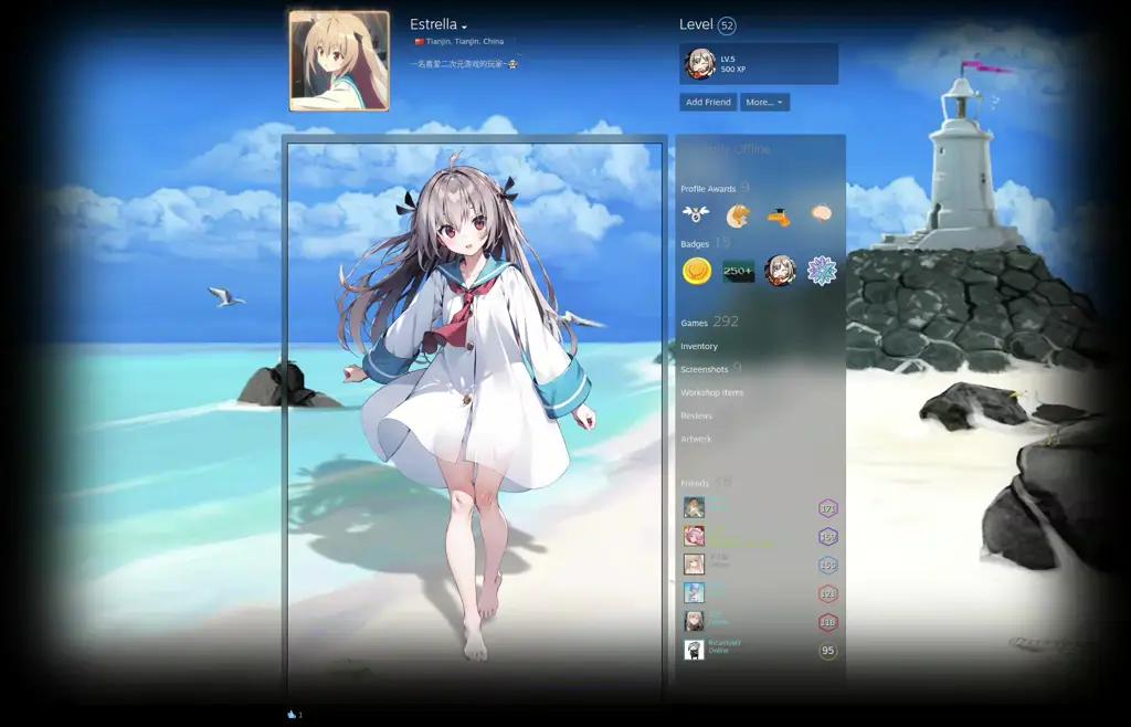 Atri: My Dear Moments Featured Showcase Steam download on VSThemes.org