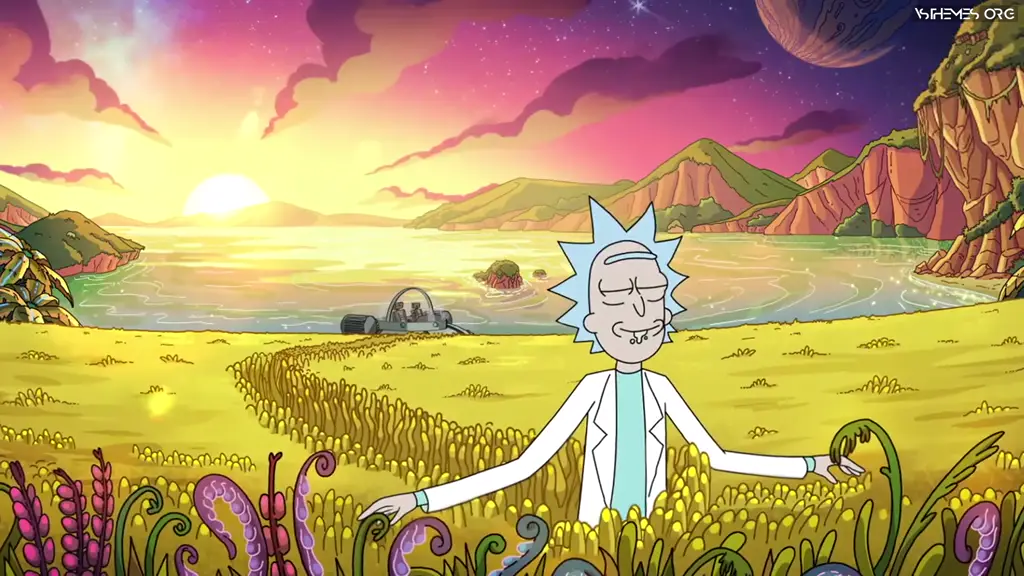 Живые обои Rick Morty Losing a Friend 4K скачать на VSThemes.org