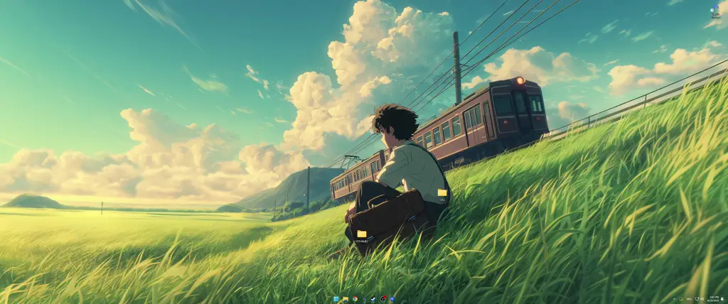 Live wallpaper Heading to the distance download on VSThemes.org