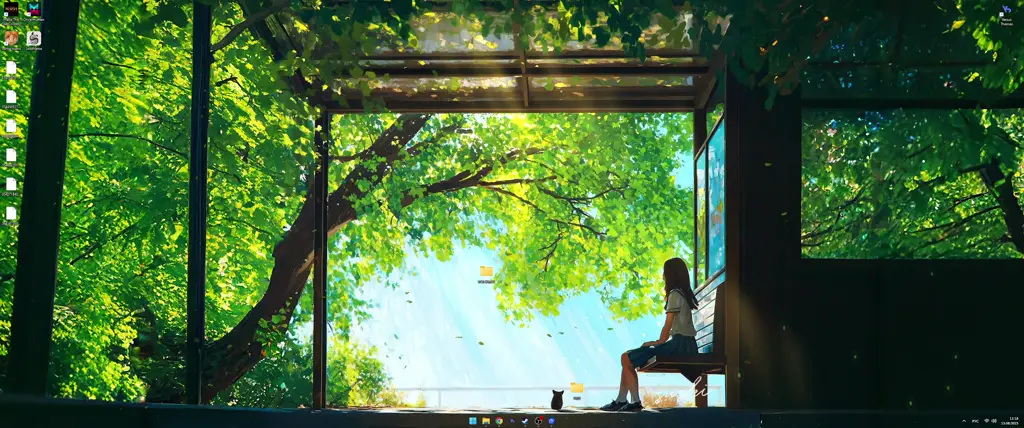 Live wallpaper Quiet Encounter download on VSThemes.org