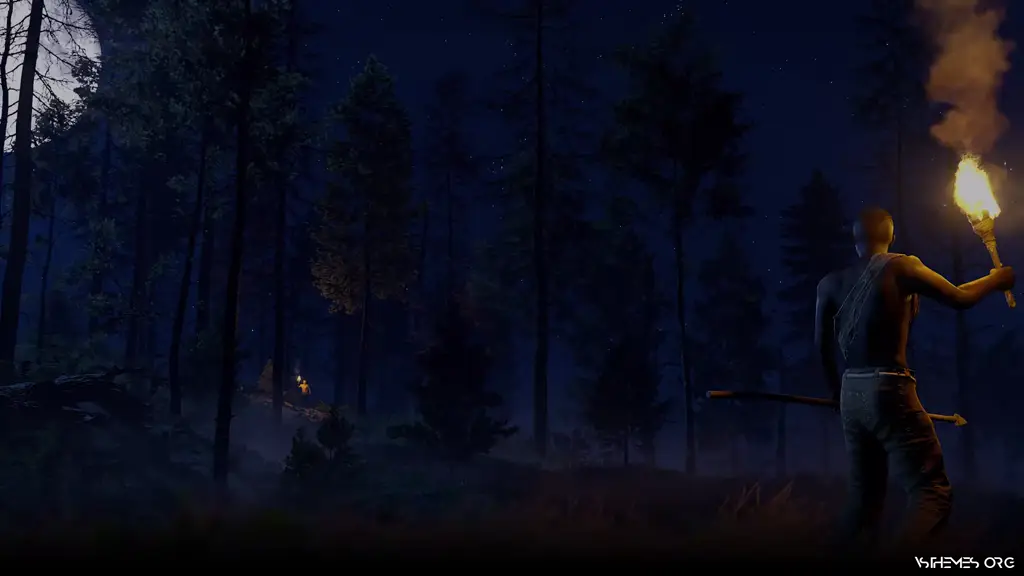 Живые обои Rust Animated Wallpaper - Forest скачать на VSThemes.org