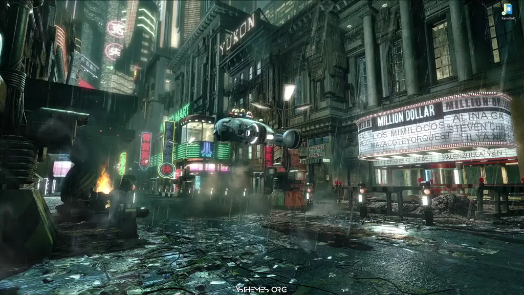Blade Runner City Street Blade Runner + Thoughts | Architecture + Film