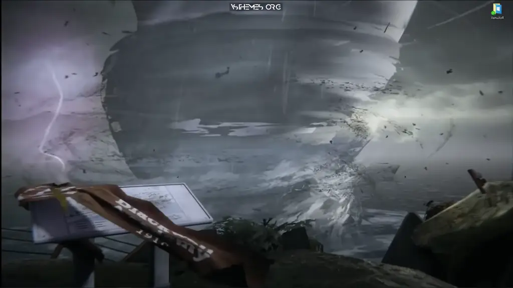 Live wallpaper Tornado - Life is Strange download on VSThemes.org