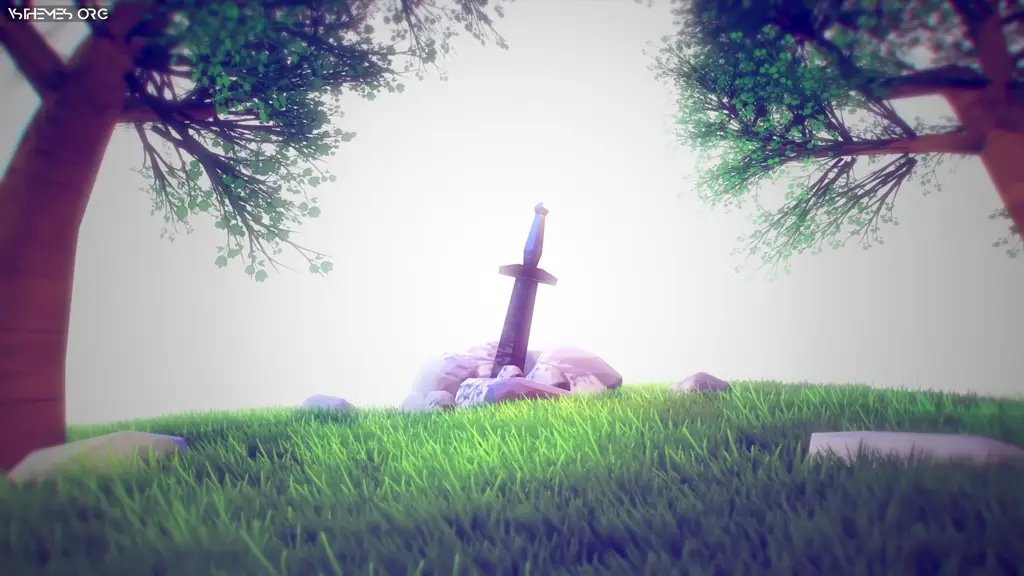 Live wallpaper The Sword In The Stone download on VSThemes.org