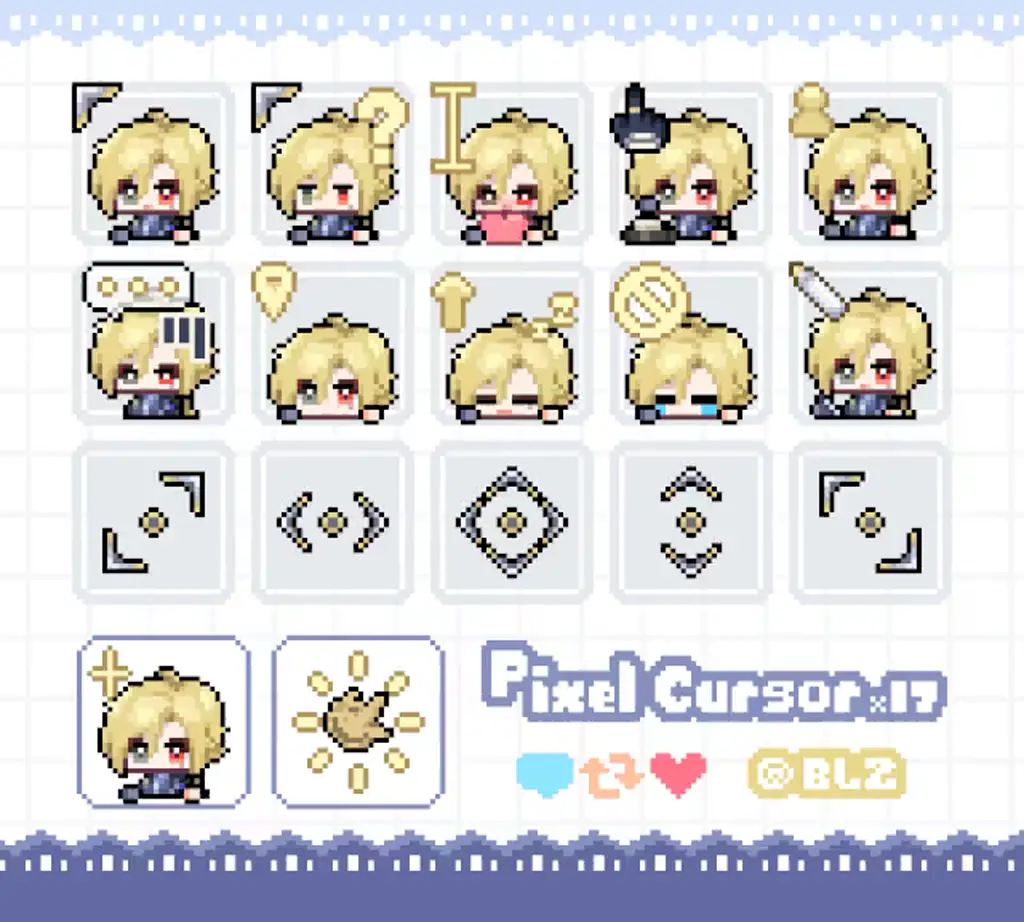 Cursors Hugo (ZZZ) on Windows download on VSThemes.org