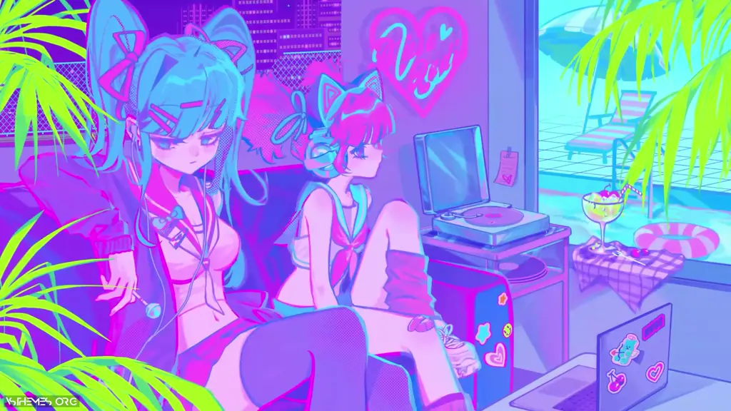 Live wallpaper MushDash download on VSThemes.org