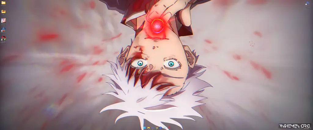 Live wallpaper Satoru Gojo - Jujutsu Kaisen (Red) download on VSThemes.org