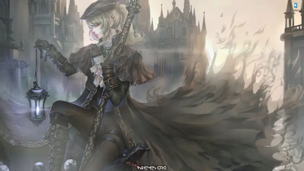 Live wallpaper Lady Maria of Bloodborne download on VSThemes.org