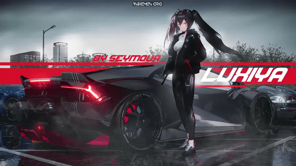 Живые обои 【4K】 Battle Double Lucia Crow Feather-NFS Sports Car скачать ...