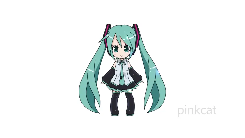 Live wallpaper Miku Party download on VSThemes.org