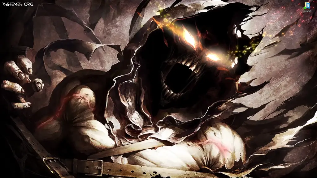 Live wallpaper Disturbed - Asylum album cover download on VSThemes.org