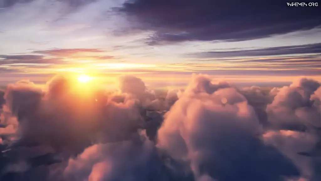 Live wallpaper Seamless Sunset Clouds download on VSThemes.org
